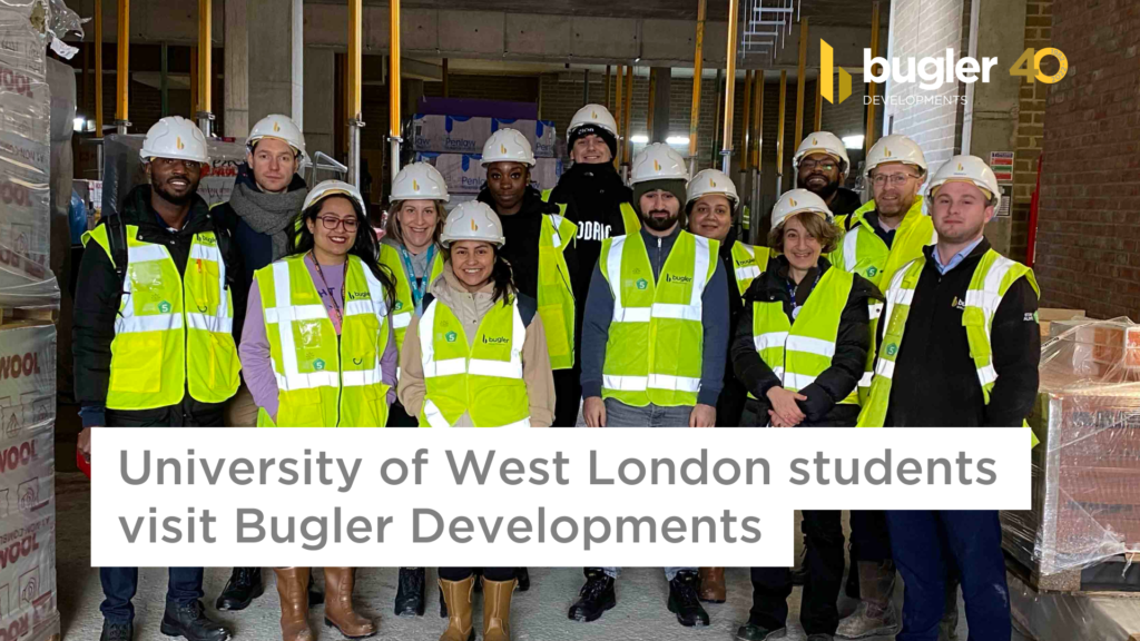 University of West London students visit Bugler Developments